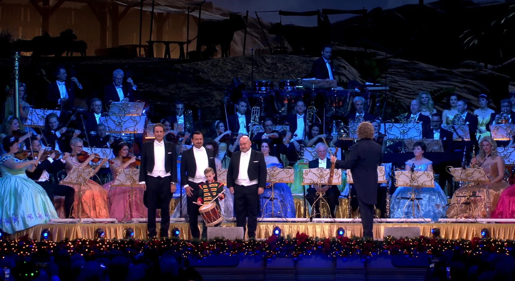 André Rieu-vel lépett színpadra a 6 éves dobos kisfiú, aki az egész ...